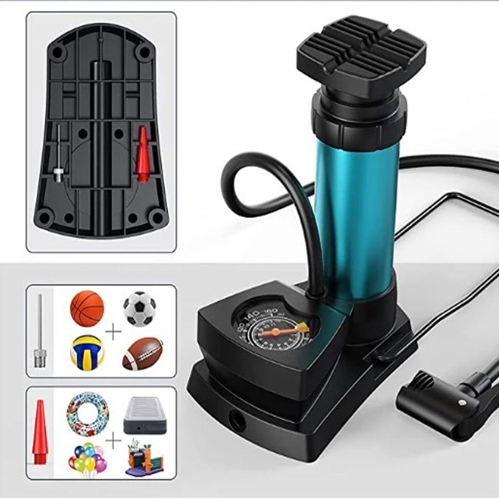 Hydraulic Air Pump, Foot Pump with Inflation Needle and Inflatable Dev ...